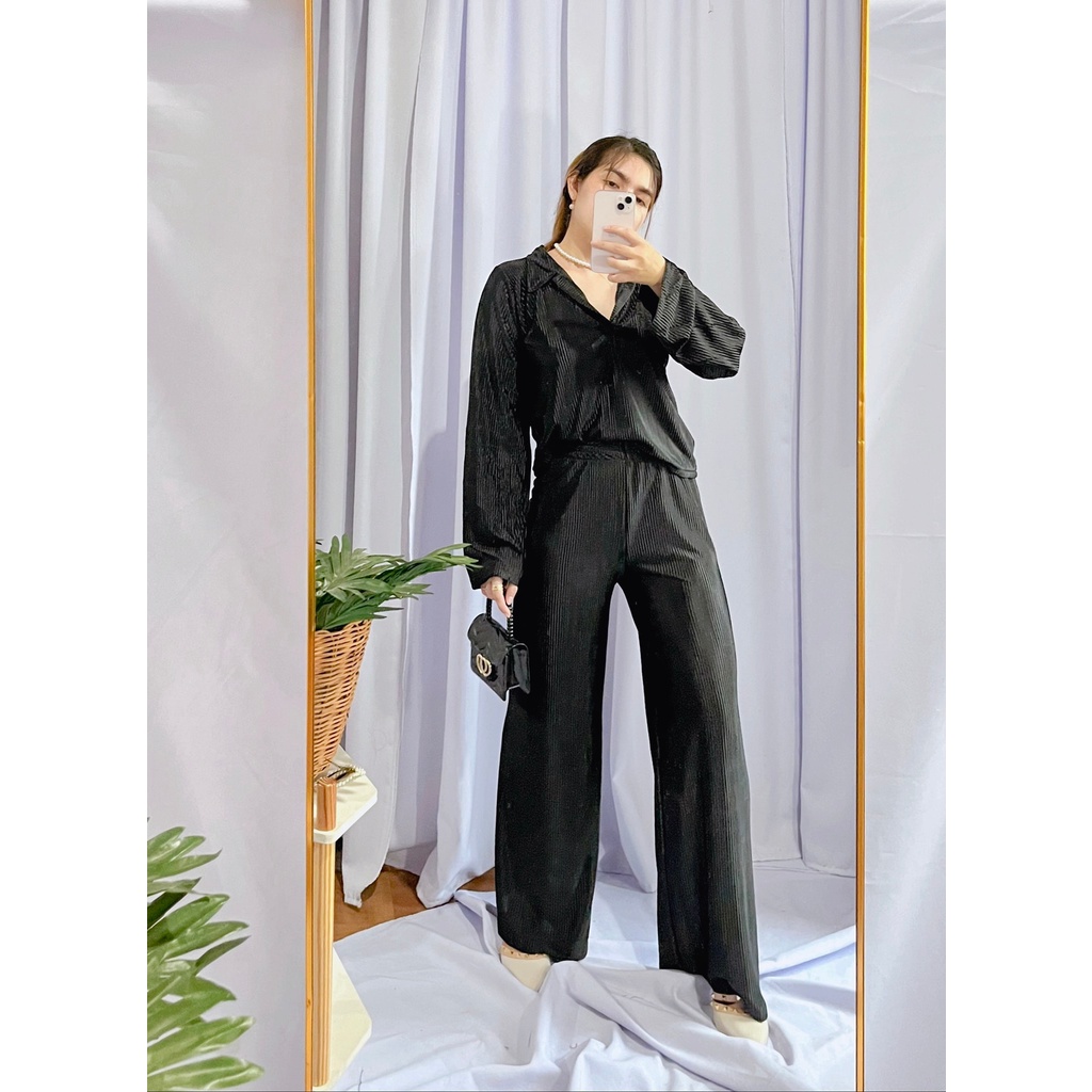 JADE COORDINATES | LONG SLEEVE TERNO PANTS | SQUARE PANTS | FASHION ...