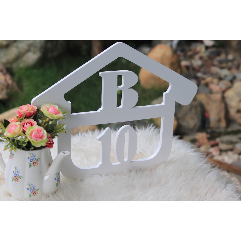 Unique House Number Board. Modern Minimalist Carved House Number Board ...