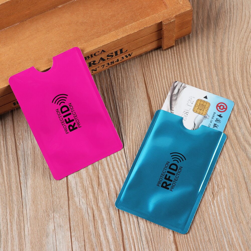 RFID BLOCKING CARD SLEEVE for Credit Cards/ Debit Cards | Shopee ...