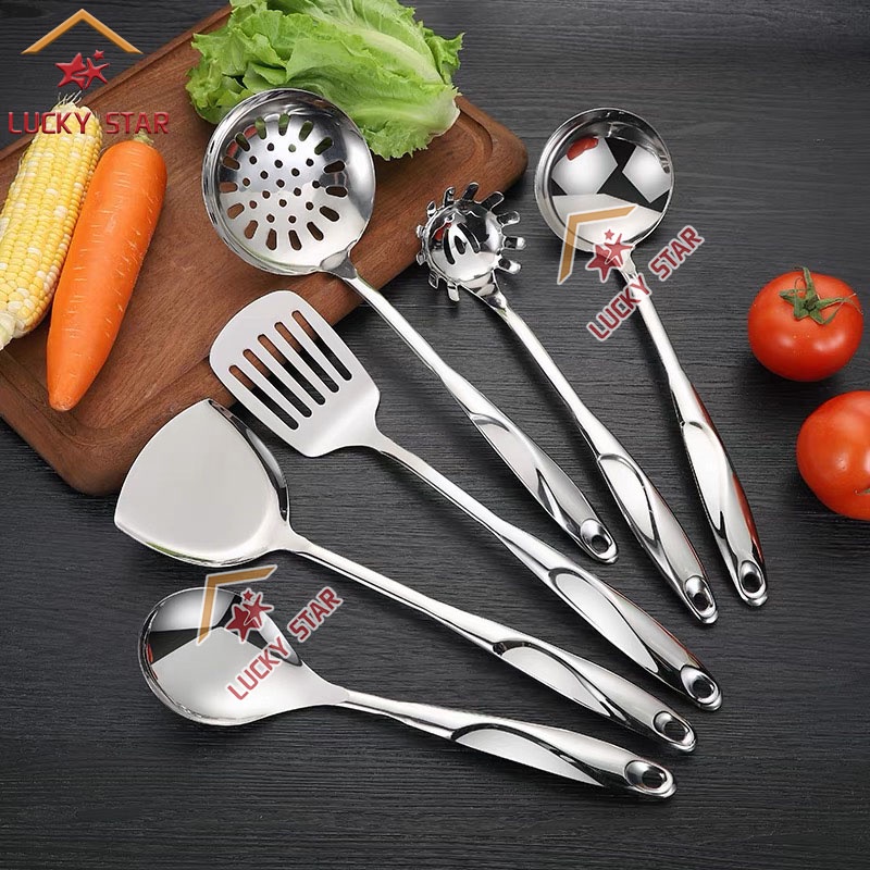 High Quality Kitchen Utensils Stainless Steel Sandok Sianse Soup Ladle ...