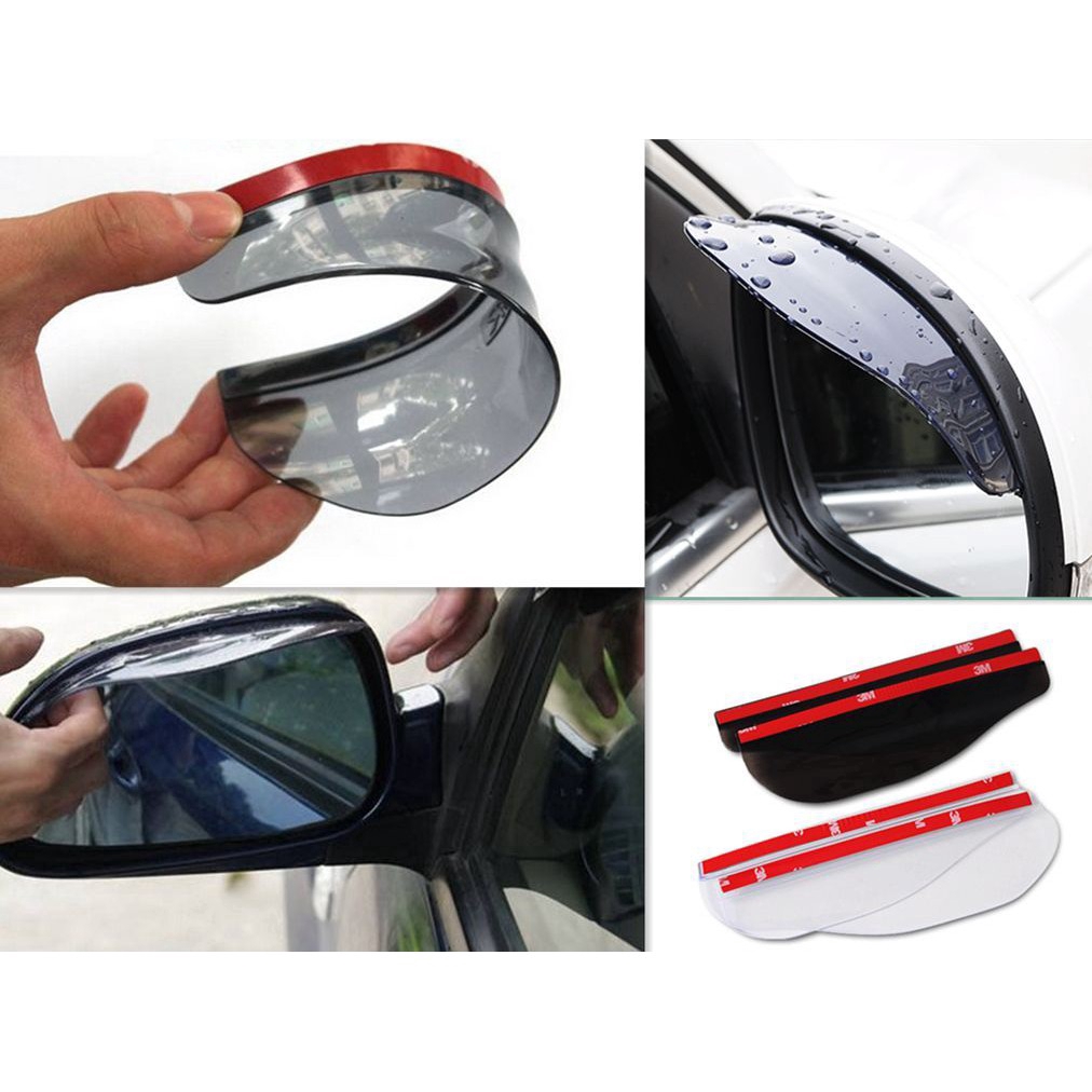 2Pcs/set Car Auto Side Mirror Rain Visor Board Shade Shield | Shopee ...