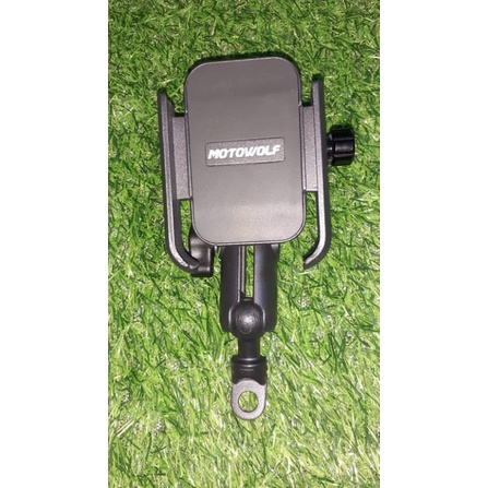 MOTOWOLF V3 CP HOLDER W/O CHARGER (SIDE MIRROR TYPE) | Shopee Philippines