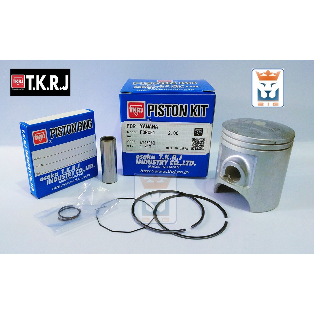 Piston KIT TKRJ YAMAHA FORCE 1 MADE IN JAPAN | Shopee Philippines