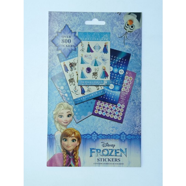 Disney Frozen Sticker Set 10 Sheets | Shopee Philippines