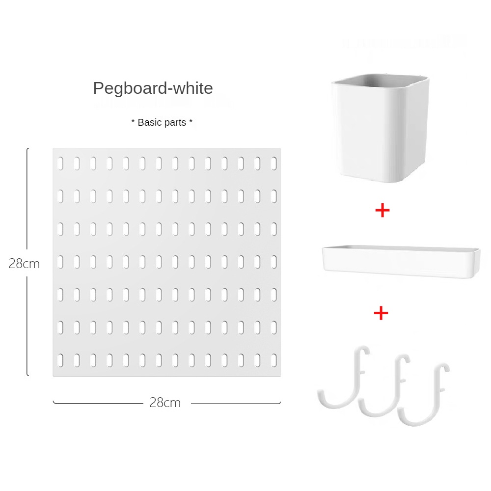DIY Free Combination Pegboard Dish Rack Kit Hole Board for Organizer ...