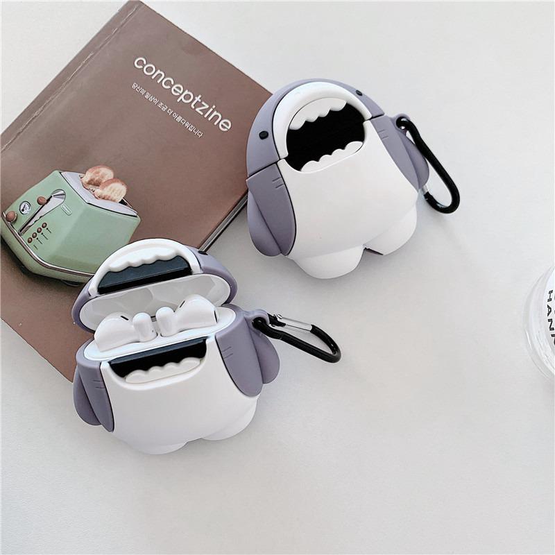 Cute Cartoon AirPods 1 2 3 Pro Cover Soft Case (Digimon, Marshall, Xbox ...
