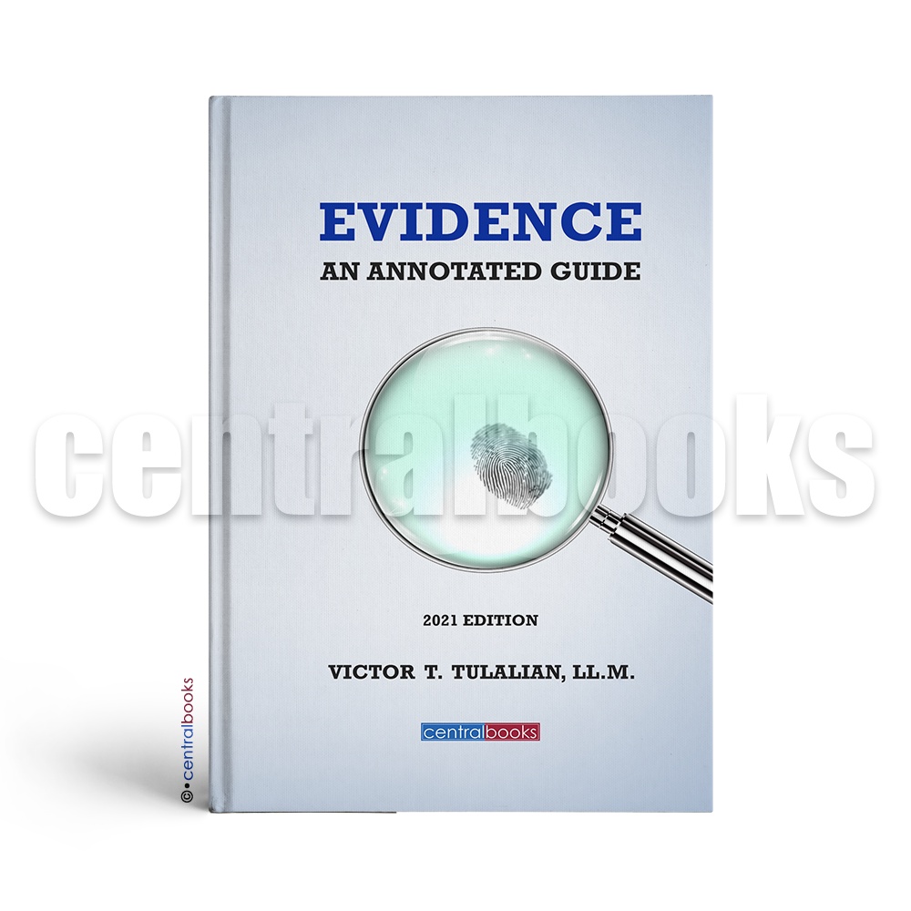 Evidence: An Annotated Guide (2021) by Victor T. Tulalian | Shopee ...