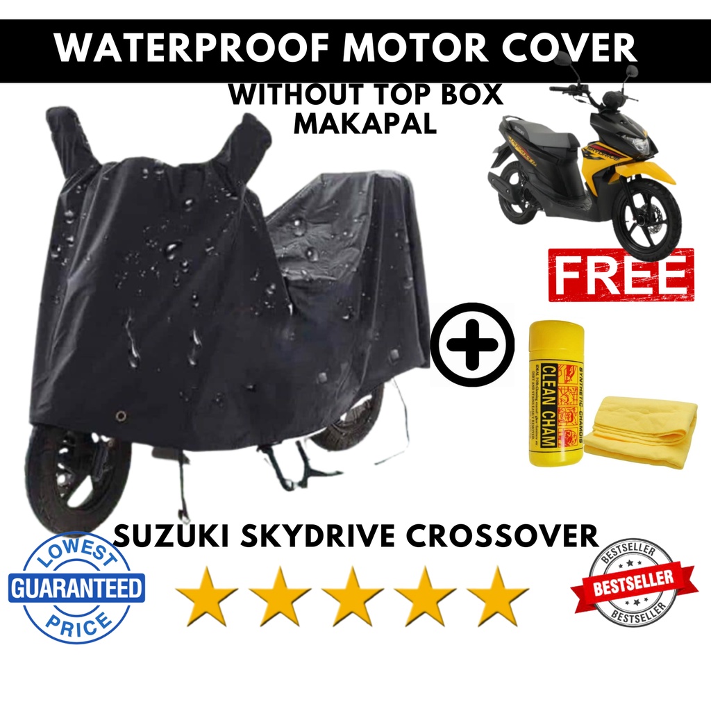 SUZUKI SKYDRIVE CROSSOVER MOTOR COVER WATERPROOF W/ CHAM / SUZUKI ...