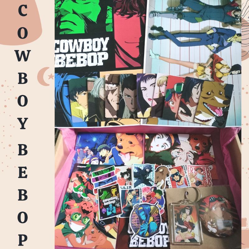 COWBOY BEBOP anime fan merch gift set box room decoration (pls read ...