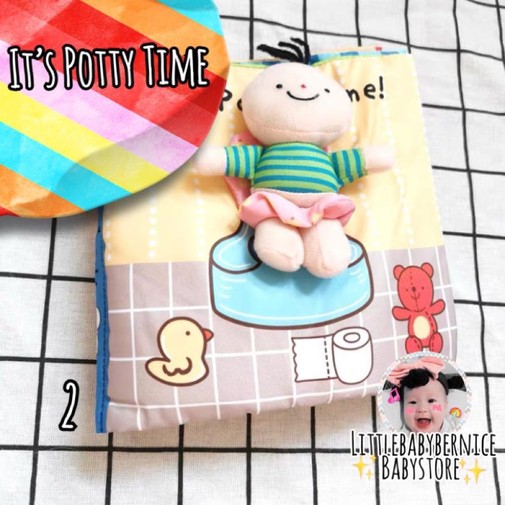 Its Potty Time Educational StoryBook | Shopee Philippines