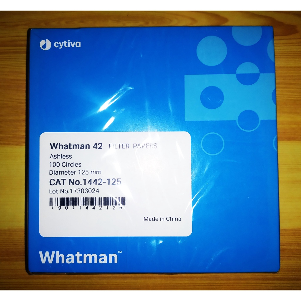Whatman No. 42 Quantitative Filter Paper Ashless 125mm | Shopee Philippines