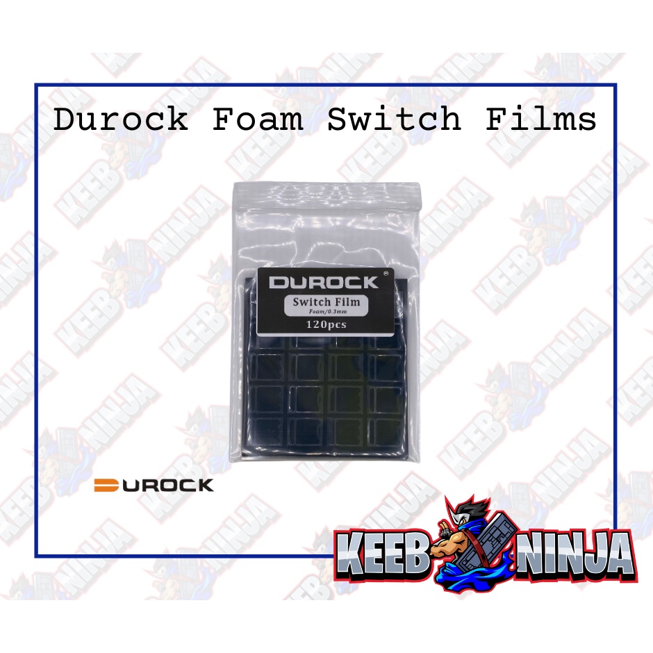 Durock Foam Switch Films (0.3mm) | Shopee Philippines