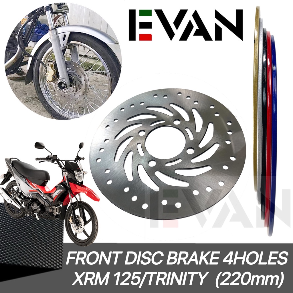 (Xrm125 Trinity,Fi,Dash 110)Front Disc Brake 220mm 4holes Front Flat ...
