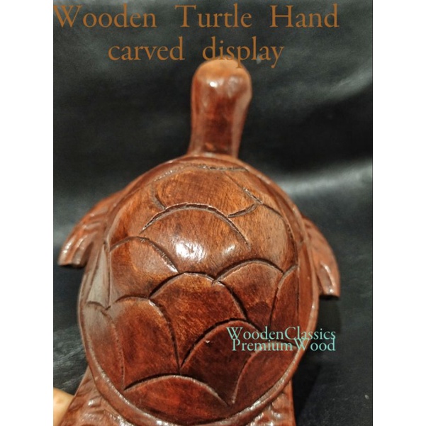 UNIQUE TURTLE WOOD CARVINGS- displays | Shopee Philippines