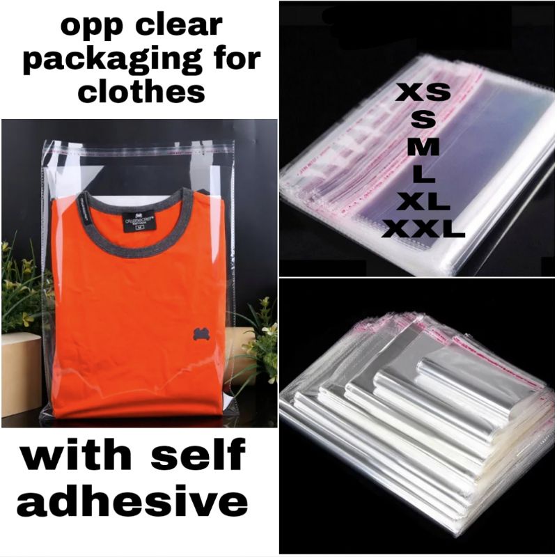 Plastic packaging for clothes | Shopee Philippines