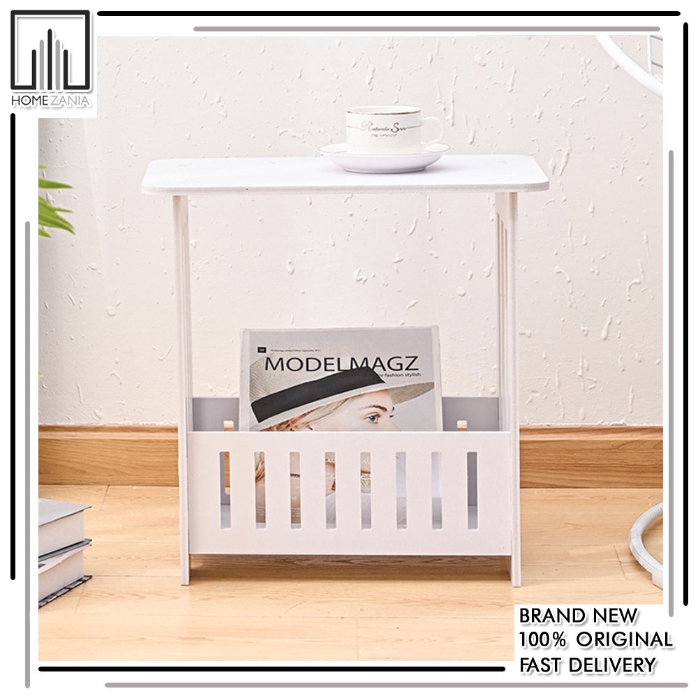 Modern Square Coffee Bedside Table AS606 nsT | Shopee Philippines