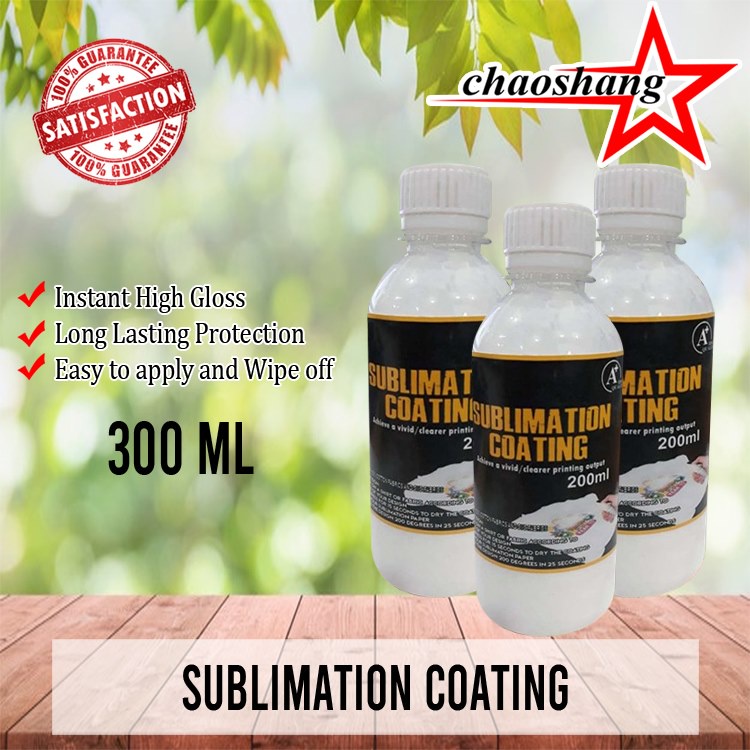 Quaff 350ml Sublimation Spray Coating For T-Shirts Garments | Shopee ...