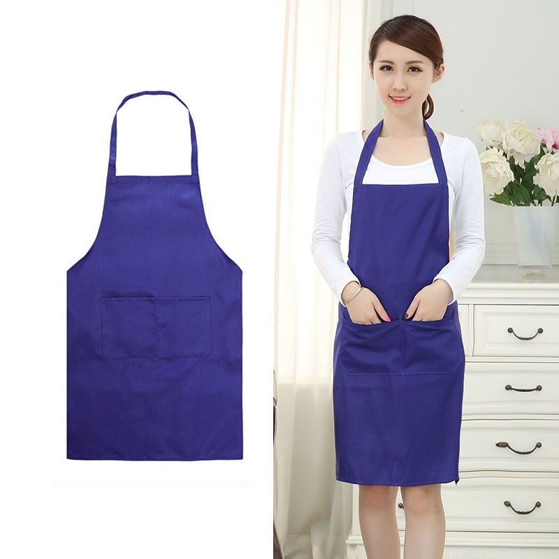 Washable Apron Hang Neck Apron Kitchen Apron Coffee Shop Fashion Apron ...