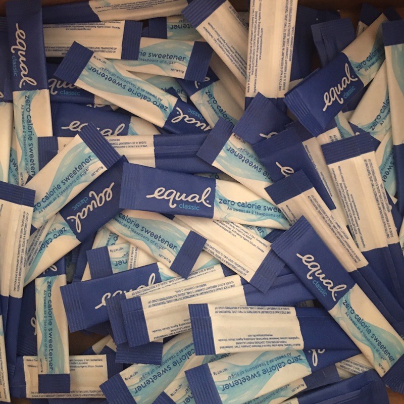 Equal Classic Zero Calorie Sweetener Sticks 1g 100 sticks | Shopee ...