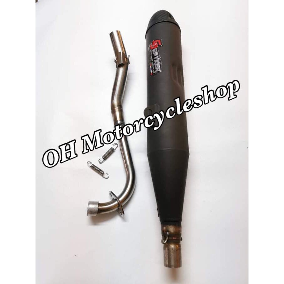Muffler Spyker pipe For Wave125 | Shopee Philippines
