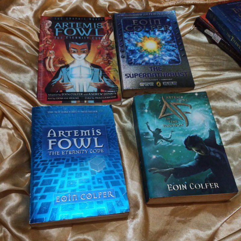 Eoin colfer Artemis fowl eternity code graphic novel the ...