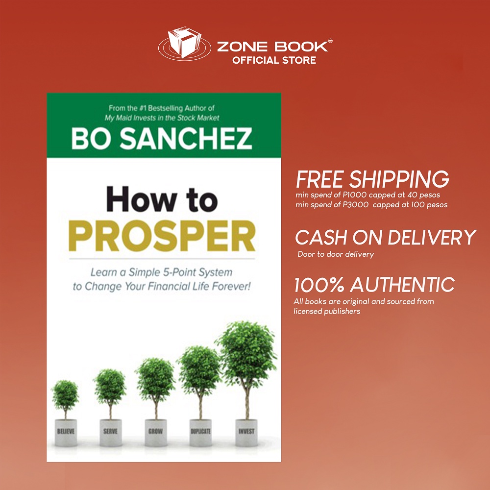 How To Prosper Book By Bo Sanchez (100% Original) | Shopee Philippines