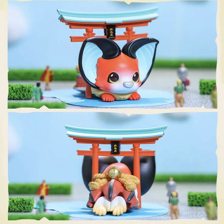 [Genuine] YOKI Travel Around The World Series Blind box Popmart doll ...