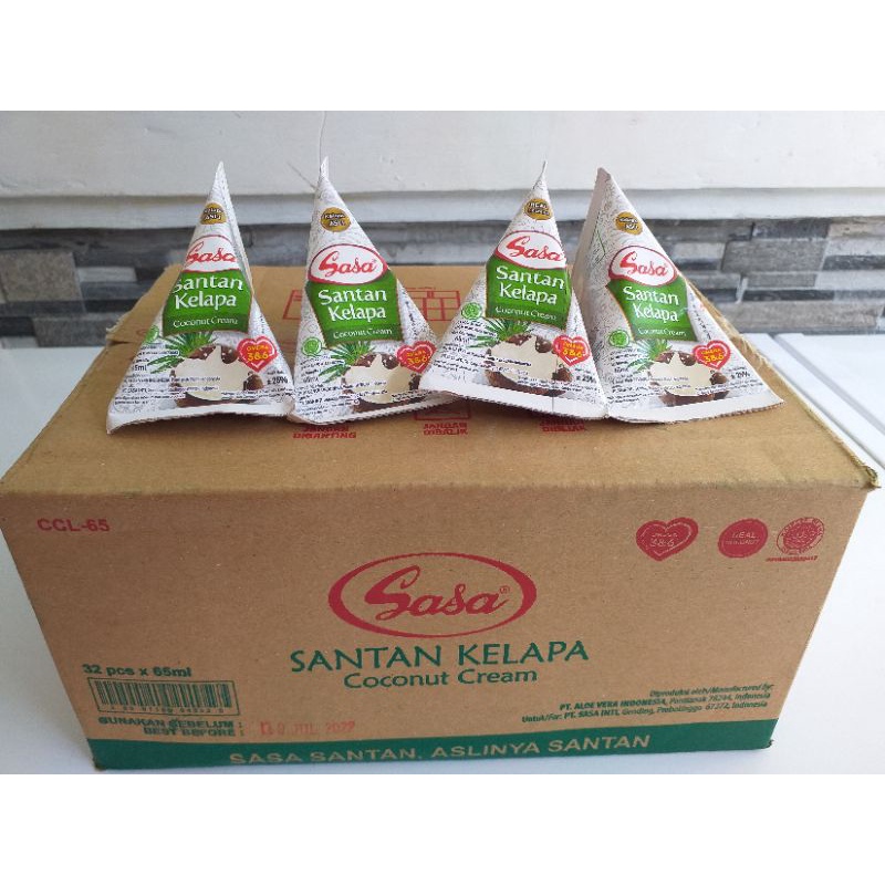 Sasa Coconut Milk 65 ML | Shopee Philippines
