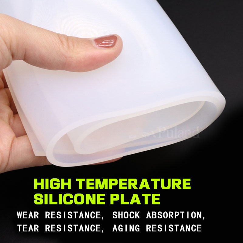 Silicone plate, 500*500*0.5/1/2/3mm silicone gasket, high temperature ...