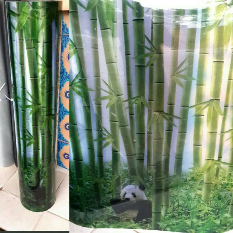 Fiber Viber Plastic Fence Cover Bamboo Panda UV Protection 1 Meter ...