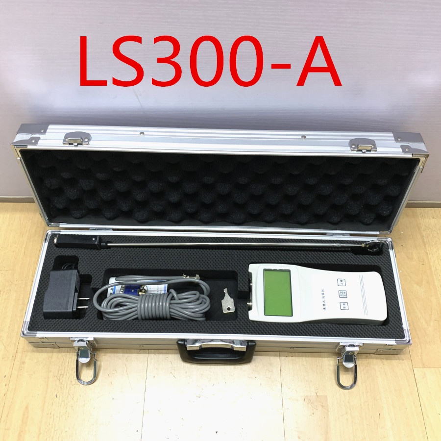 Portable current meter, LS300-A open channel flow velocity measuring ...