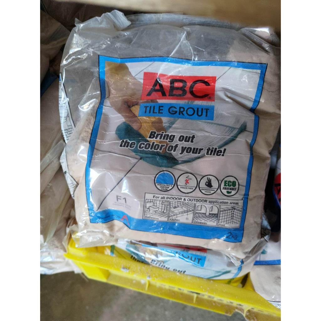 TILE GROUT ALL COLORS | ASSORTED BRAND | ABC DAVCO BUILDRITE | 1KILO ...