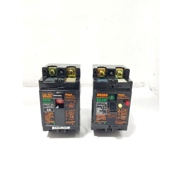 Circuit Breaker 5A 2Pole EA32 & EG32F FUJI(Original Made in Japan) | Shopee Philippines