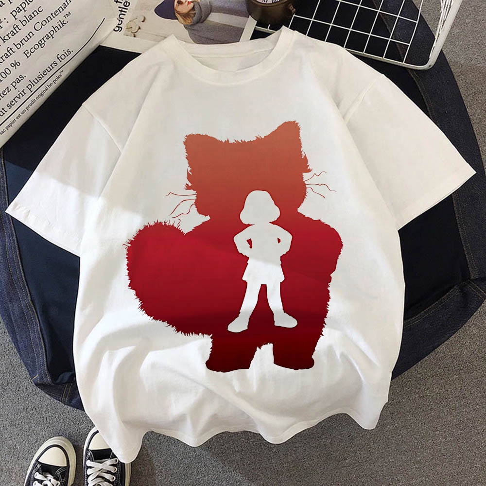 2022 New Movie Turning Red T Shirt Kawaii Panda Pixar Mei Fox Casual ...