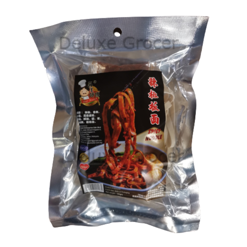 Five star master chili pan mee/spicy noodle with flakes105g Noodles ...