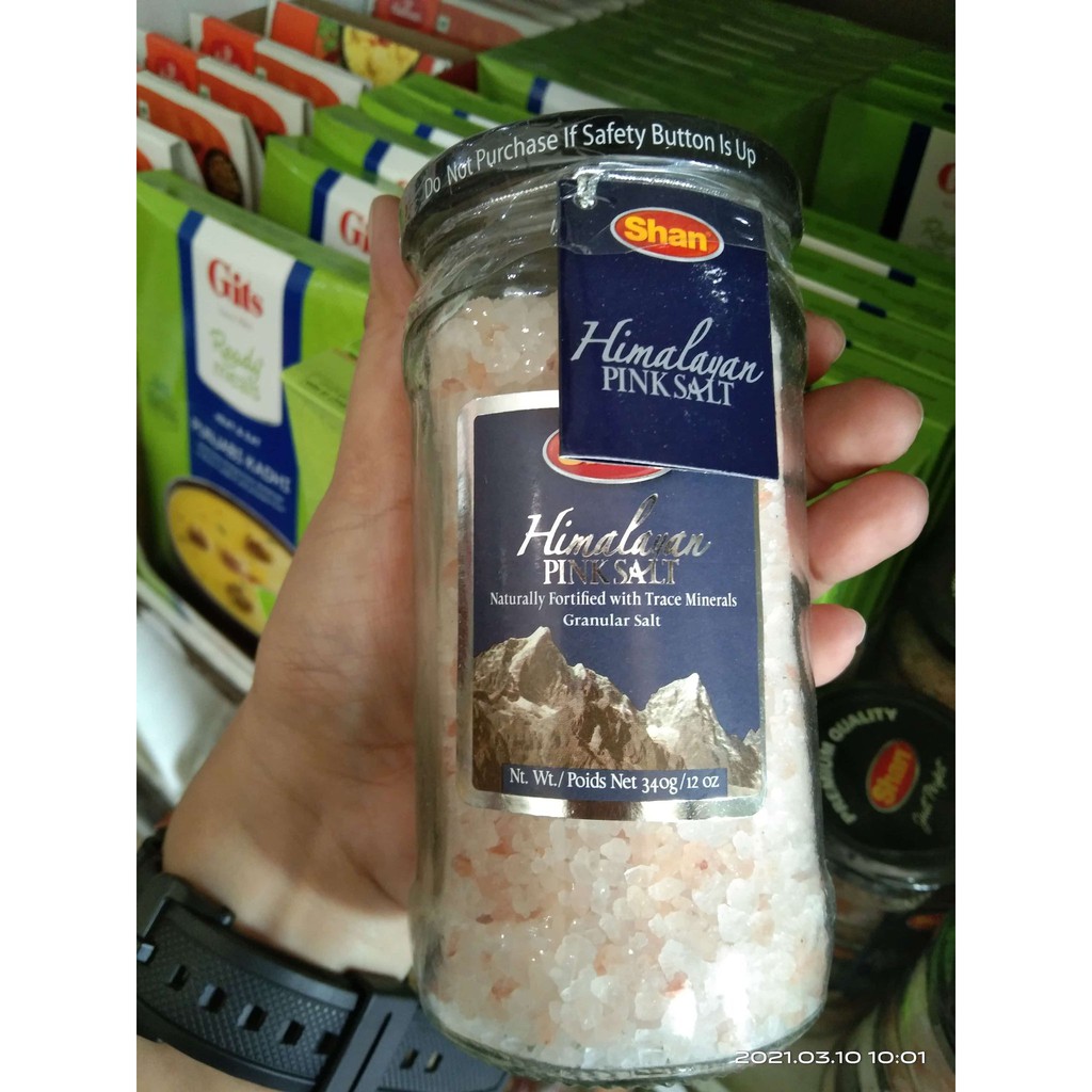 SHAN HIMALAYAN PINK SALT 340G | Shopee Philippines