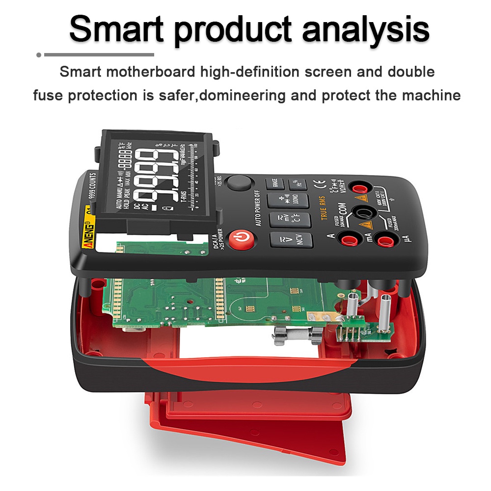 Q1 Digital Multimeter Capacitor Ohm True RMS Professional DIY ...