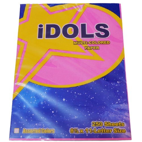 Idols Multi colored Paper Assorted | Shopee Philippines