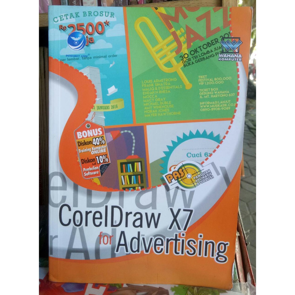 Coreldraw X7 for Advertising ANDI OFFSET ORIGINAL | Shopee Philippines