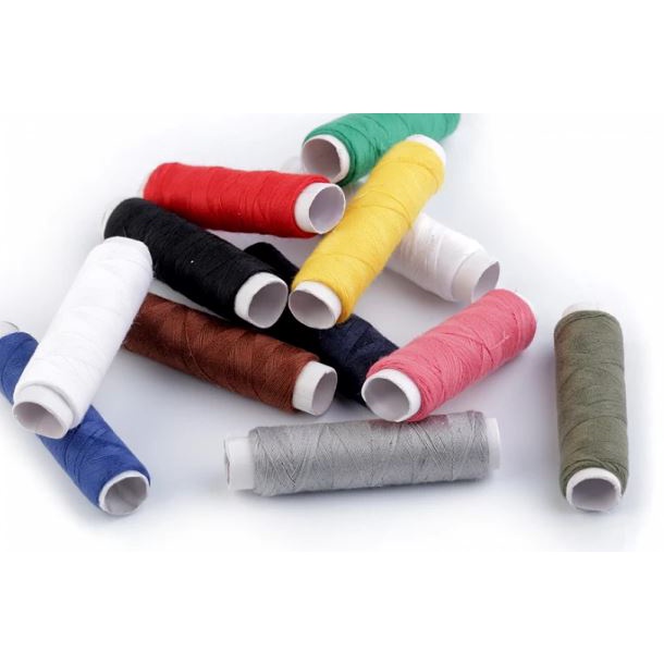 Pinoy Sinulid Sewing Thread 2pcs (Black & White) | Shopee Philippines