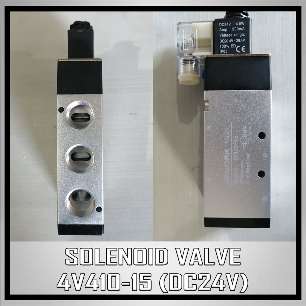 PNEUMATIC SOLENOID VALVE 5/2 4V210-08 / 4V310-10 / 4V310-08 / 4V410-15 ...