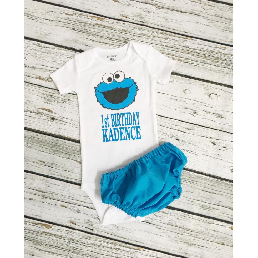 cookie Monster Toddler Boy Outfit,Birthday Sid Sid Cookie Monster Cake ...