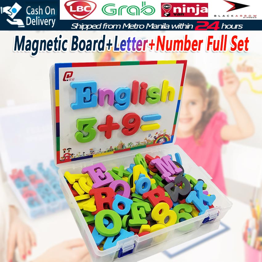 【Fast Delivery】Colorful Cartoon Fridge Magnets Letters Stickers ...