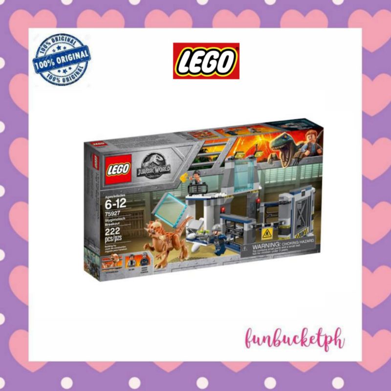 LEGO Jurassic World Stygimoloch Breakout 75927 | Shopee Philippines