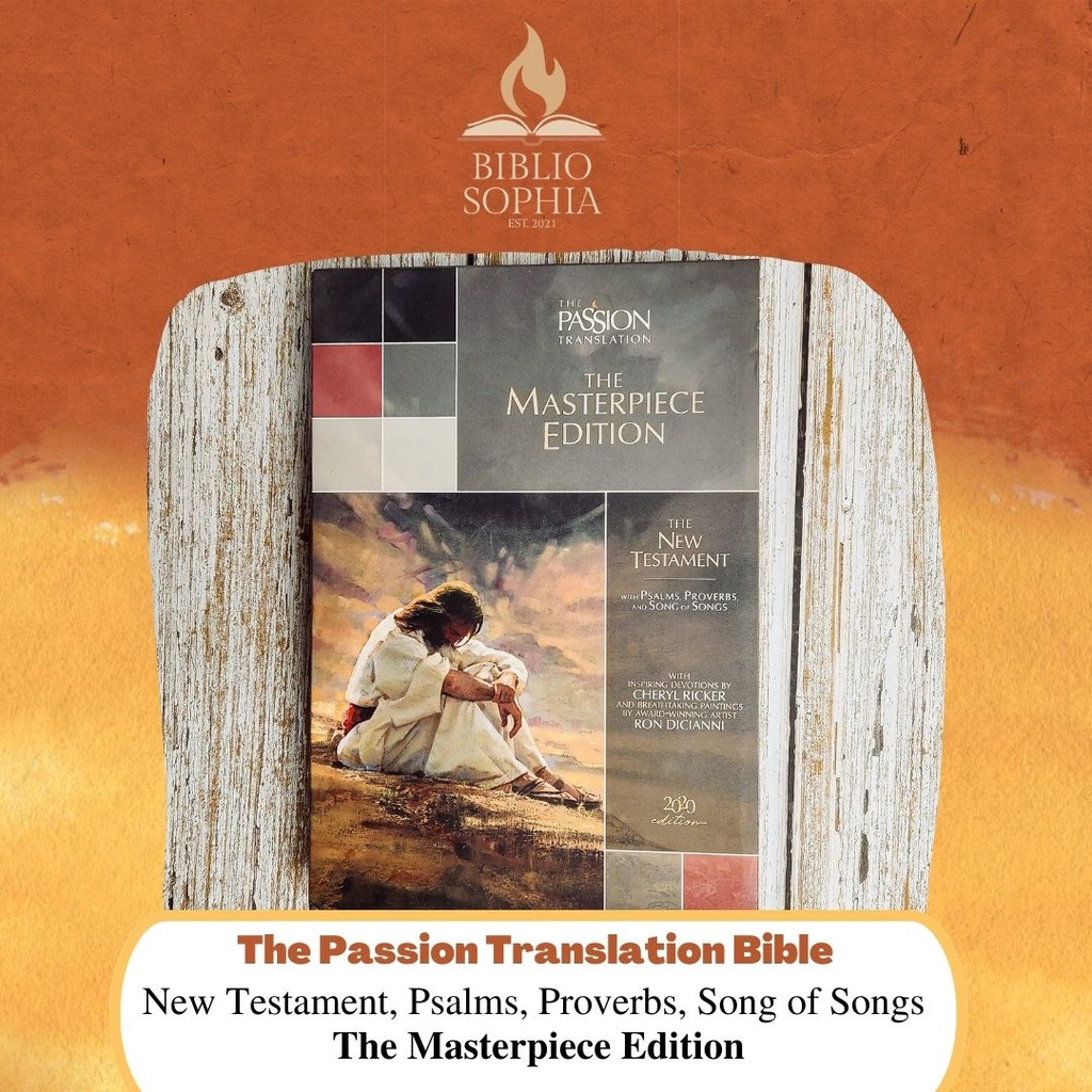 The Passion Translation Bible Masterpiece Edition | Shopee Philippines