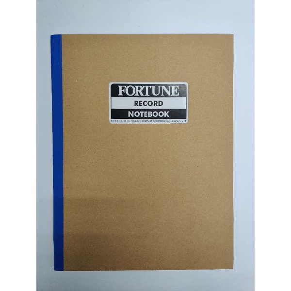 Fortune Journal Ledger Record Cash Notebooks for Bookkeeping | Shopee ...