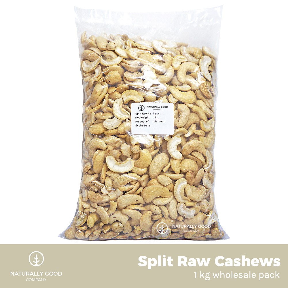 Split Raw Cashews (1 kg wholesale pack) | Shopee Philippines