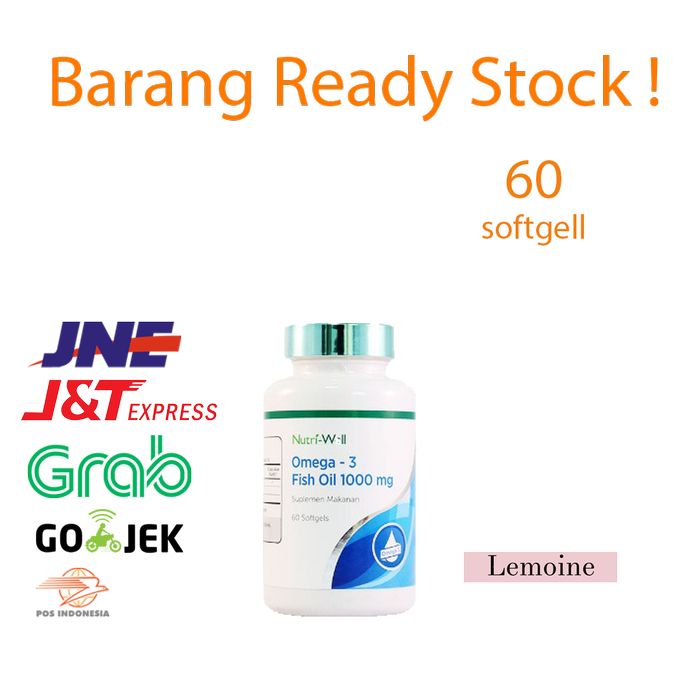 Nutri Well Omega 3 Fish Oil 1000 (60) | Shopee Philippines