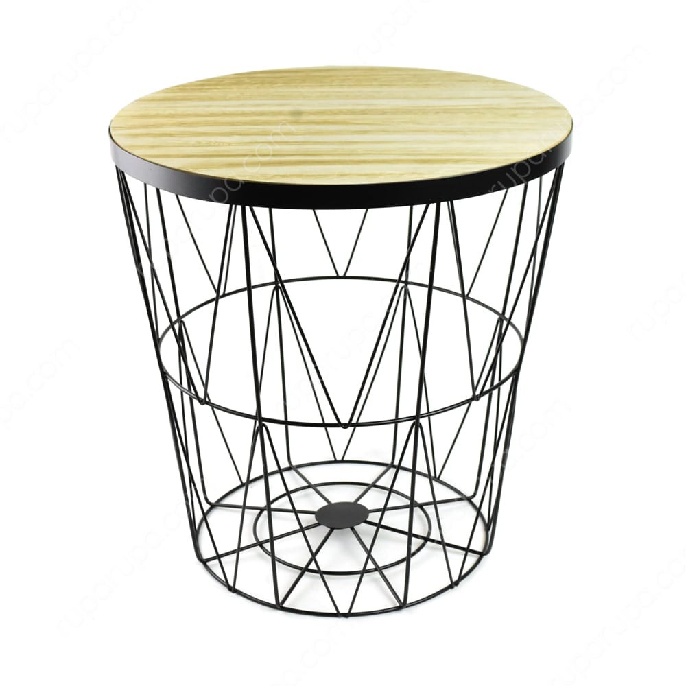 Informa Topaz COFFEE TABLE WITH STORAGE - BLACK | Shopee Philippines