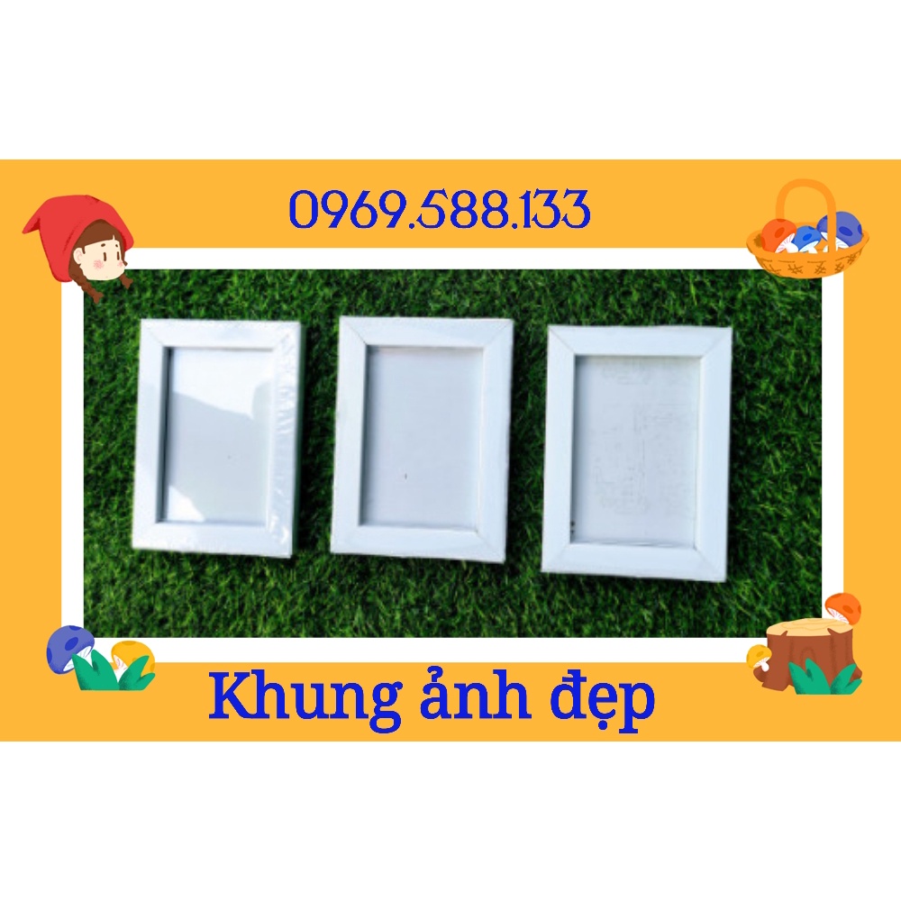 Combo Of 3 Desktop Photo Frames, Wall-Mounted Ruler 10x15cm, mica Frame ...